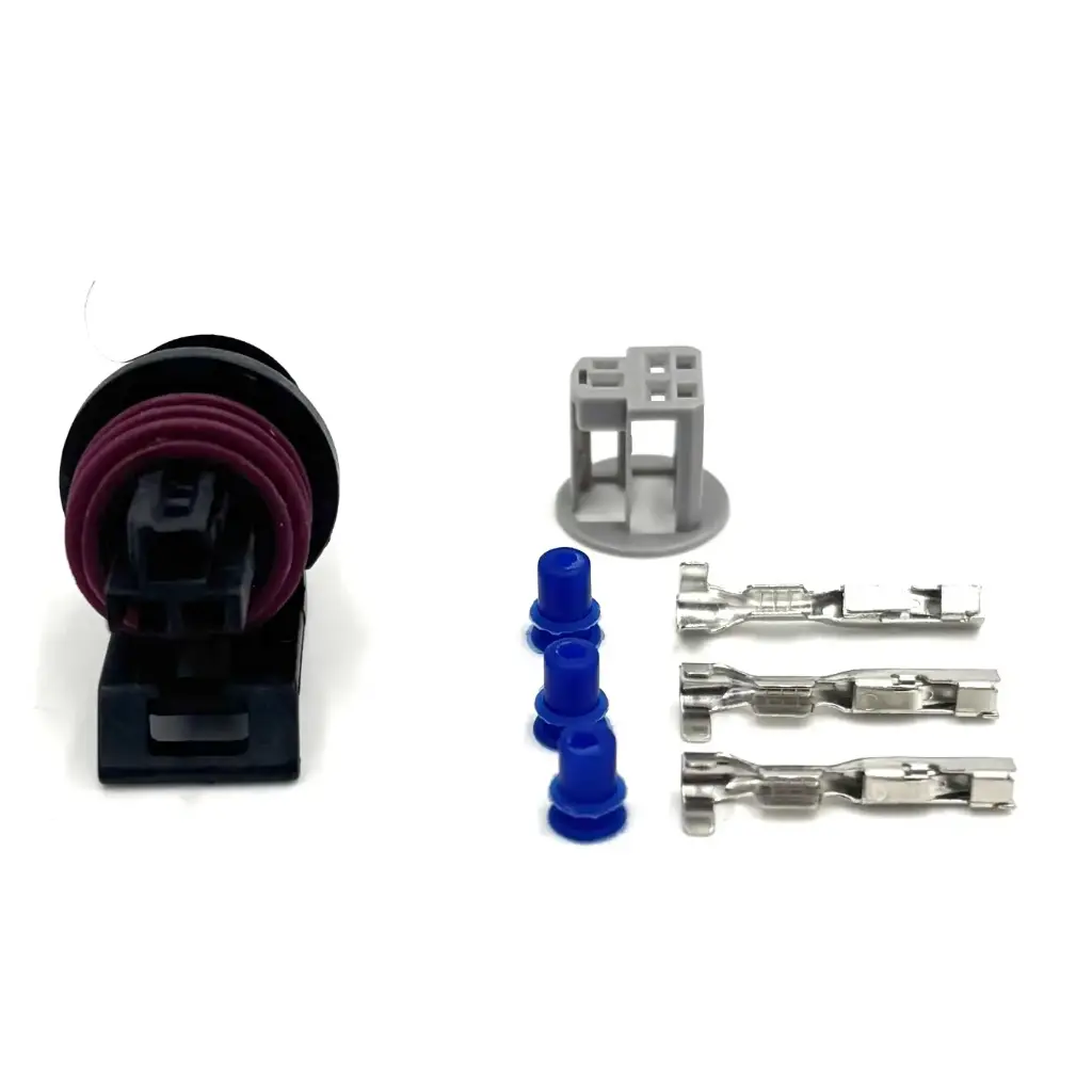 3-pin connector (F) Pressure sensor push to seat | Ecumaster Benelux